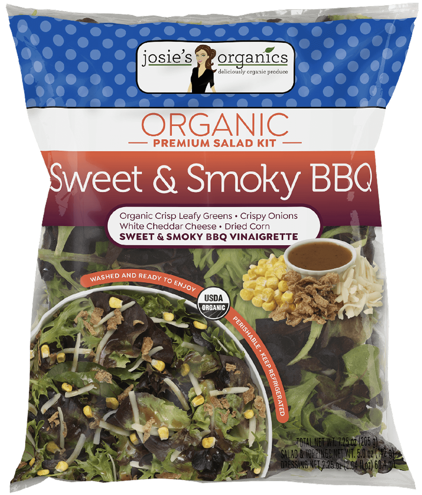 Sweet & Smoky BBQ Salad Kit - Josie's Organics